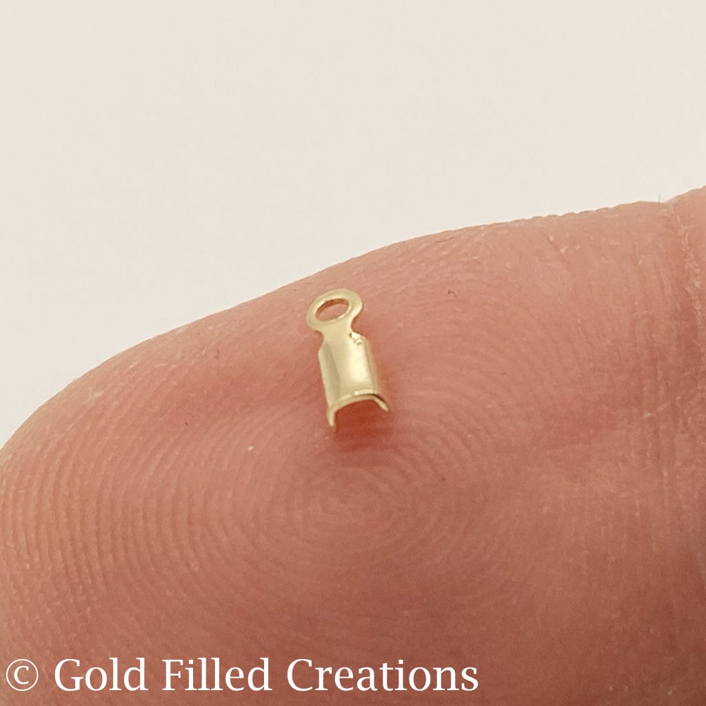 Gold Filled End Caps by Goldfilledcreations.com