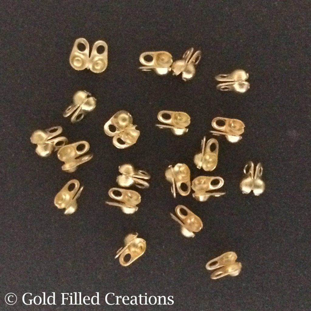 Gold Filled End Caps by Goldfilledcreations.com
