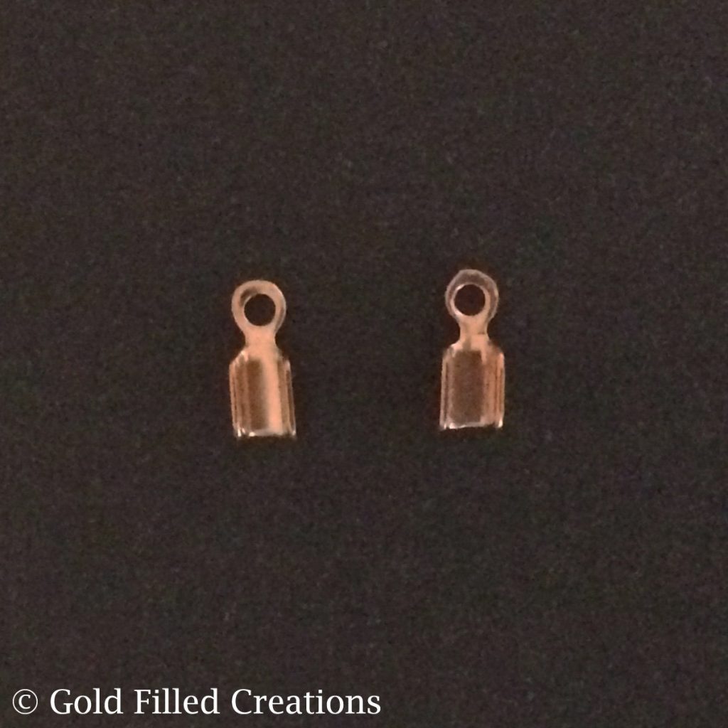 Gold Filled End Caps by Goldfilledcreations.com