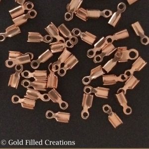 Gold Filled End Caps by Goldfilledcreations.com