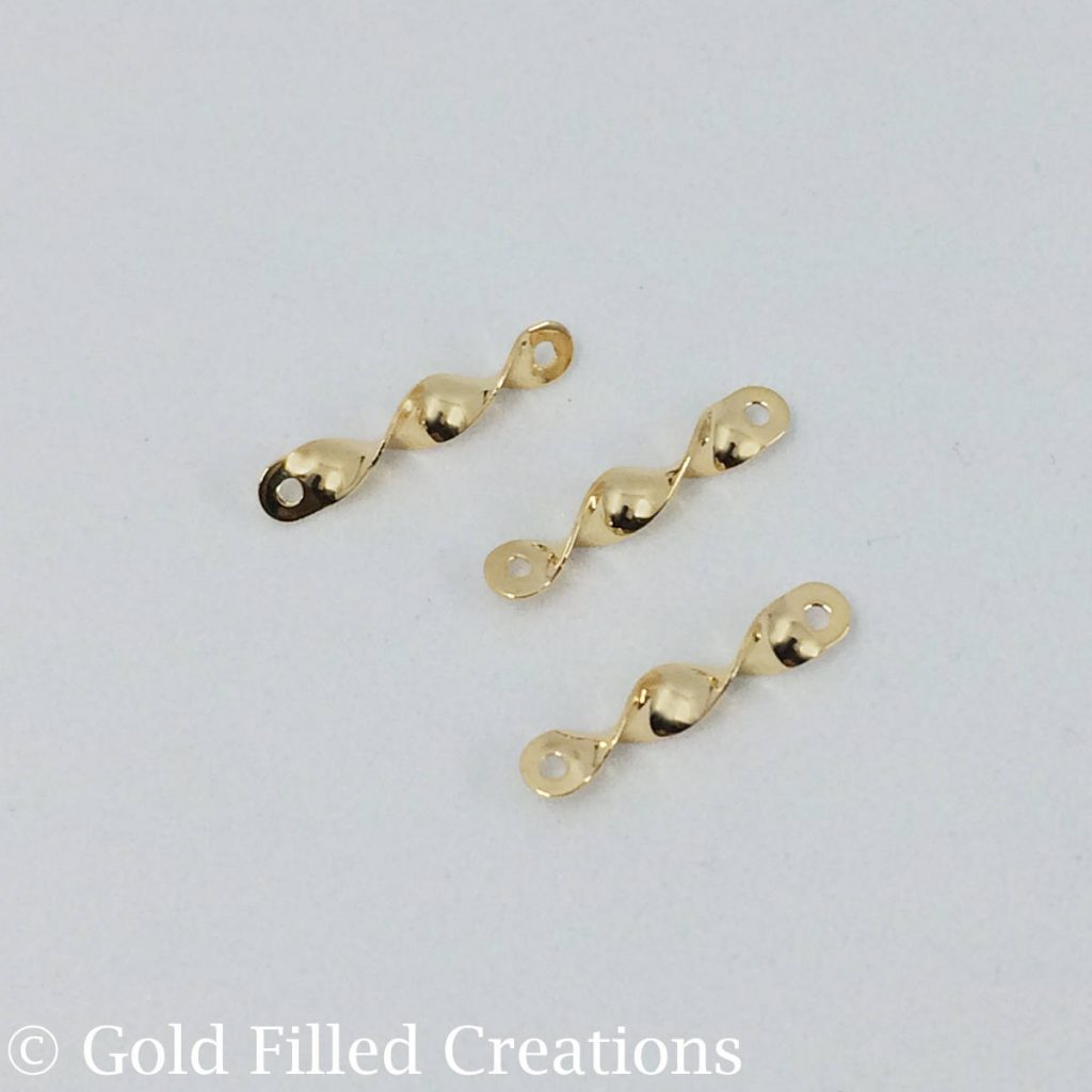 Gold Filled bar Connectors link , 10 50 100 pcs 20% discount , gold ...